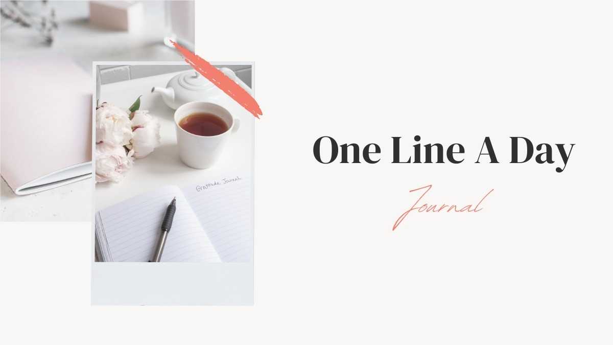 Unleash Your Writing Potential with One Line a Day Journaling | Just ...