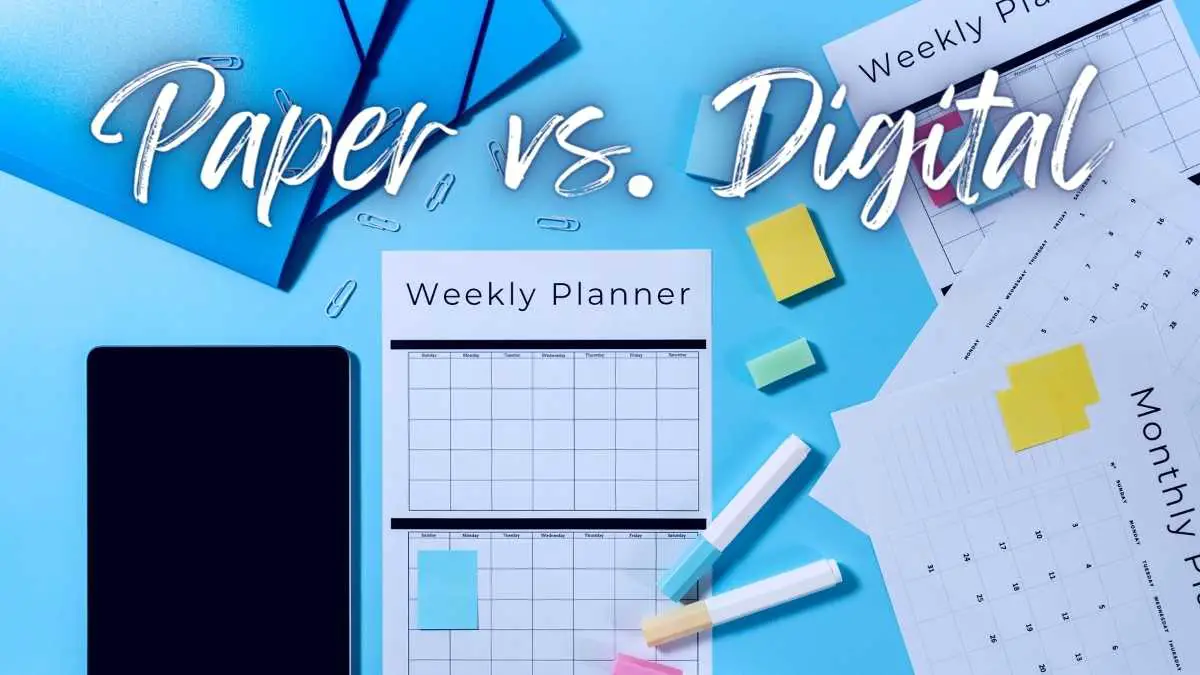 Is a Paper Planner Better Than Digital? | Just Plan Books